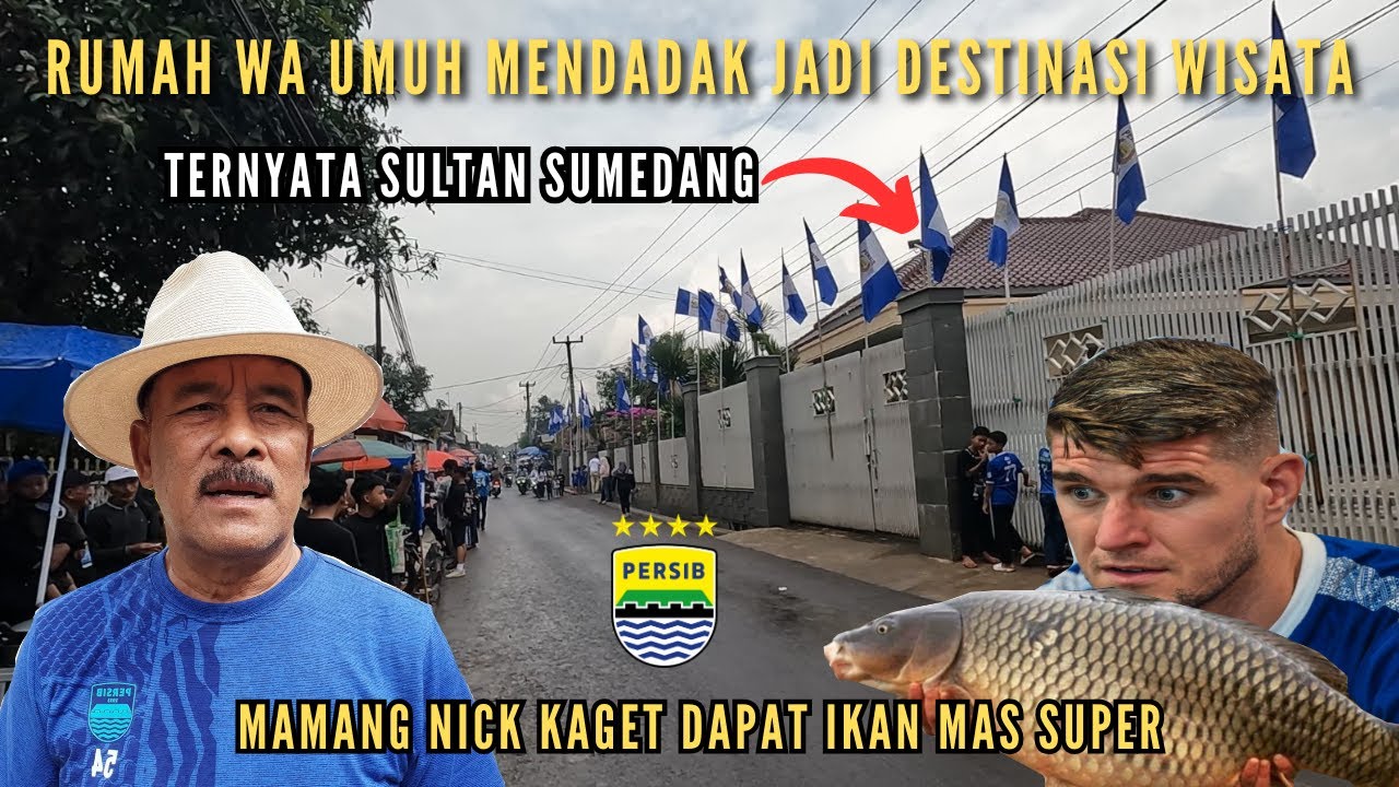 Hajat Juara Persib 🔥 Motoran Ke Rumah Obos Persib Bandung Wa Umuh ...