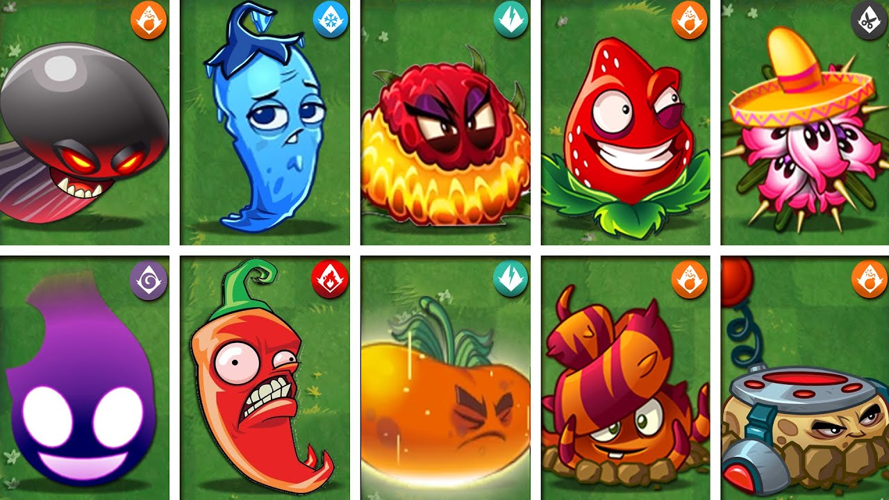 PvZ 2 Battlez - 10 Best BOMB Plants Battlez - Which Plant Will Win ...