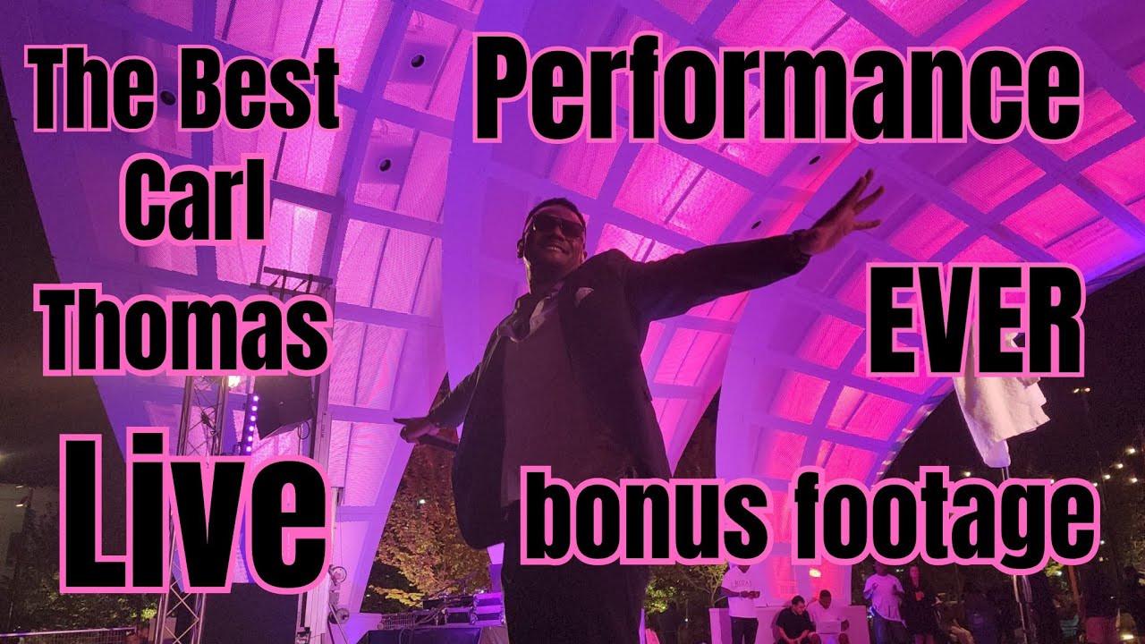 The Best Carl Thomas Live Performance EVER! (bounce footage ...