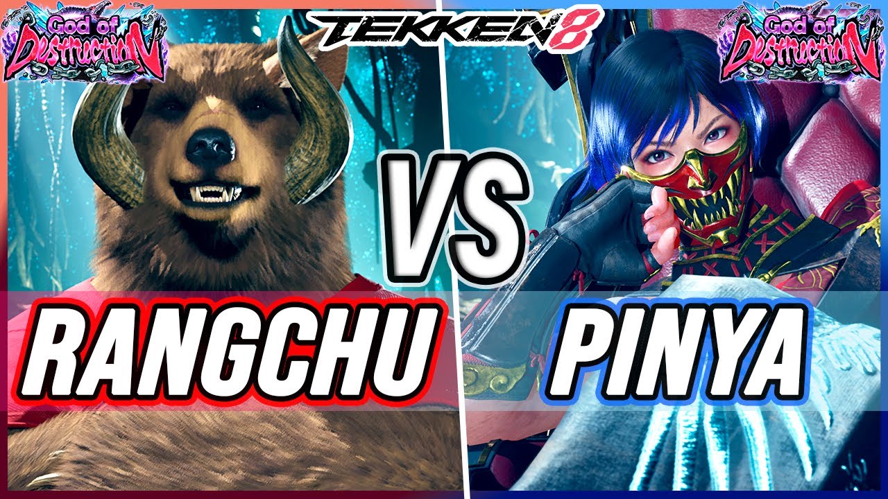 T8 🔥 Rangchu (#2 Ranked Kuma) vs Pinya (Reina) 🔥 Tekken 8 High Level Gameplay - YouTube