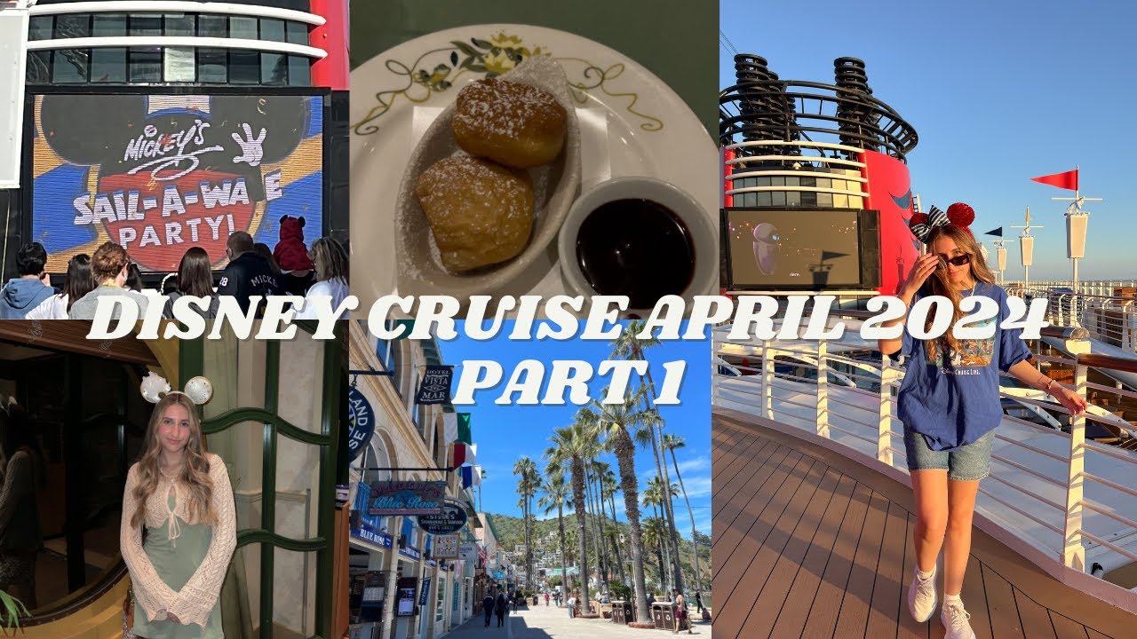 APRIL 2024 DISNEY CRUISE PART 1| Jillian Kay Vlogs - YouTube