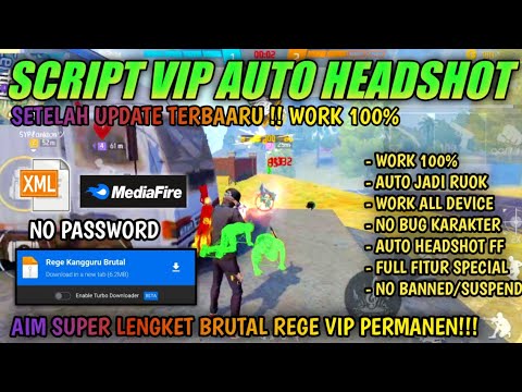 UPDATE!! SCRIPT AUTO HEADSHOT FF TERBARU 2025 ANTI BANNED NO SERVER CHEAT 100%WORK AIM LOCK VIP ...