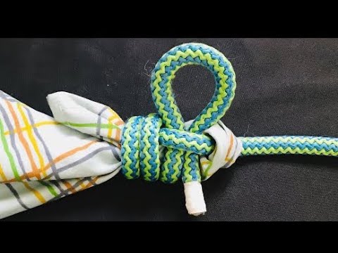 Knots to tie your tents ⛺️ or jointing two ropes together… - YouTube