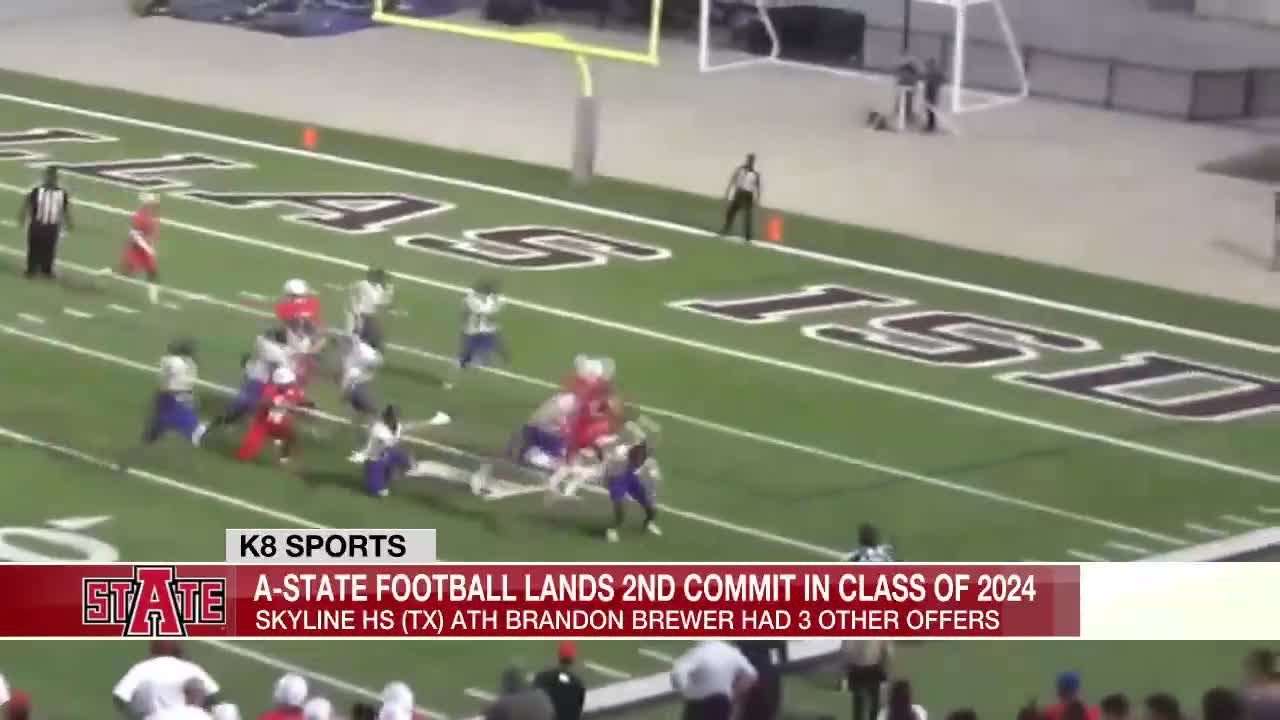2024 ATH Brandon Barnes (TX) commits to Arkansas State football - YouTube