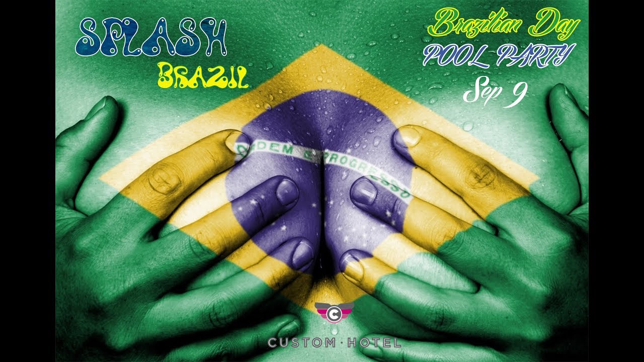 SPLASH Brazil: Brazilian Day POOL PARTY - YouTube