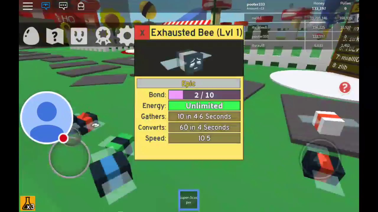 bee swarm best player - YouTube