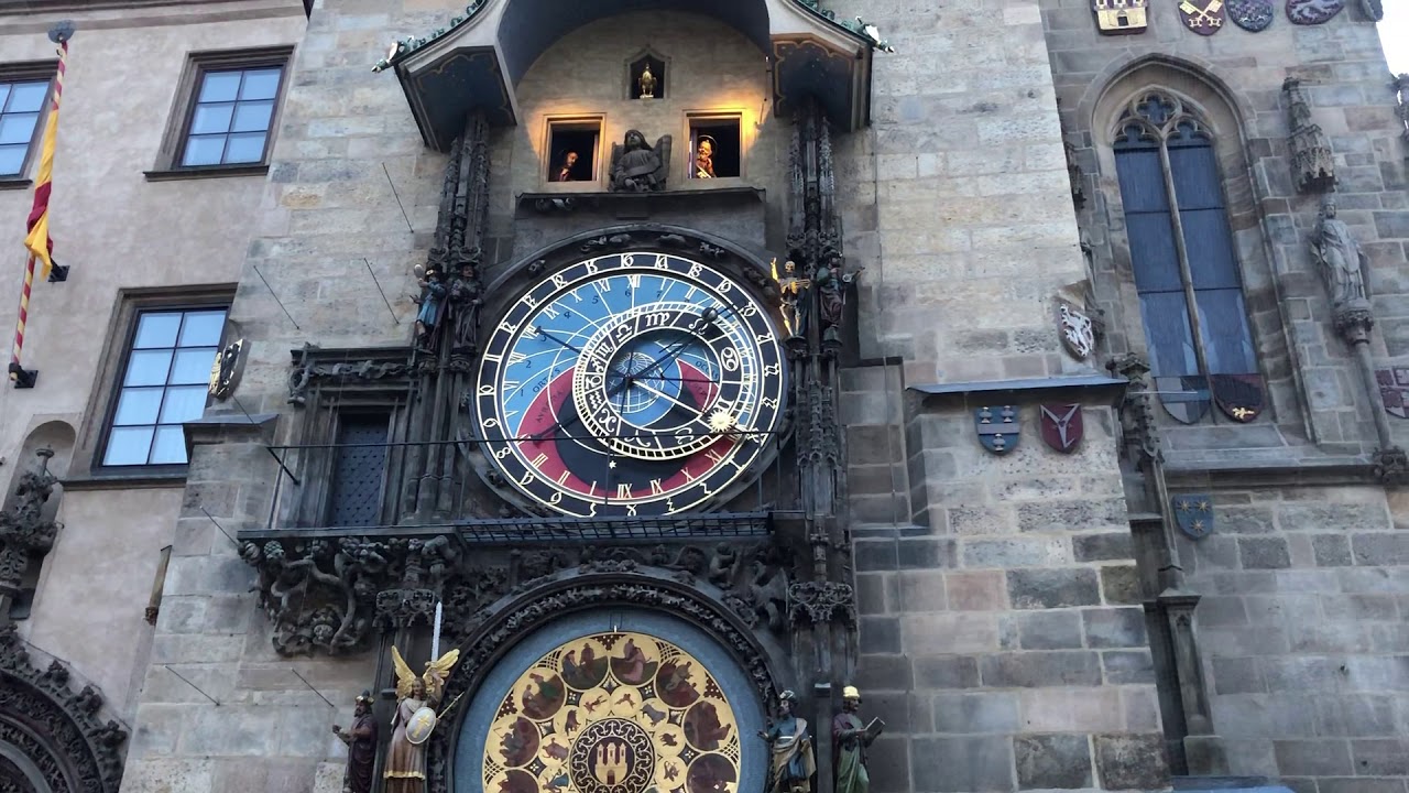 Astronomical Clock in the Old Town Square, Prague - YouTube
