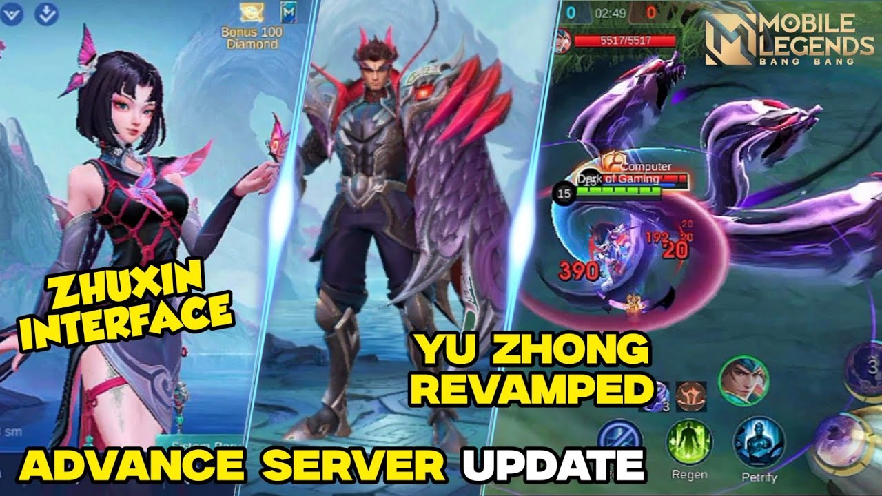 YU ZHONG REVAMP | NEW ZHUXIN INTERFACE | YIN REVAMP DOMAIN x Project ...