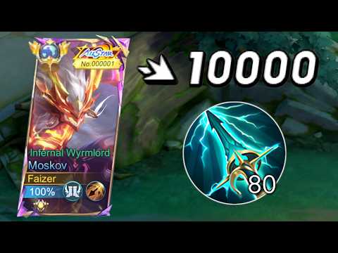 MOSKOV FIRST ITEM SKY PIERCER IS TOO OVERPOWERED IN EARLY GAME!!😱 | MOSKOV BEST BUILD 2026!