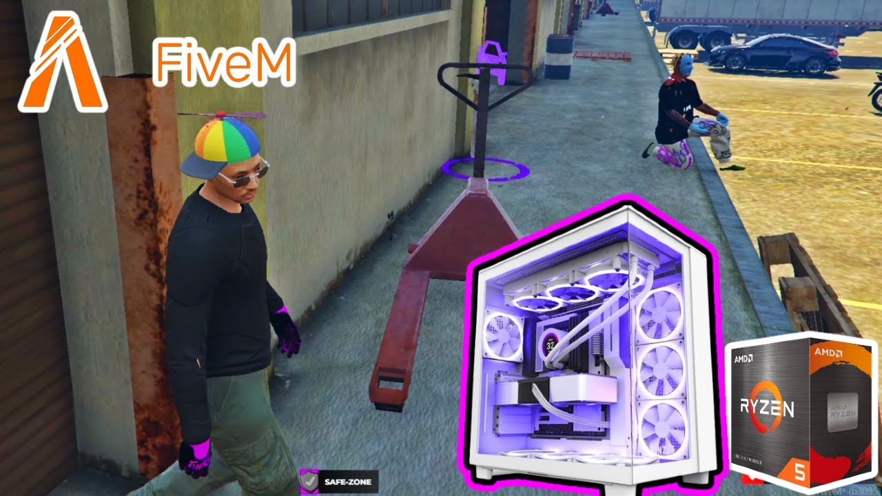 Gta Rp Fivem - Ryzen 5 5600g + 16gb Ram e Vega 7| Fluxo Rp [SEM PLACA ...