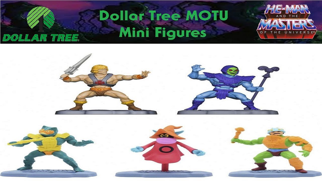 Dollar Tree MOTU Micro Collection - YouTube