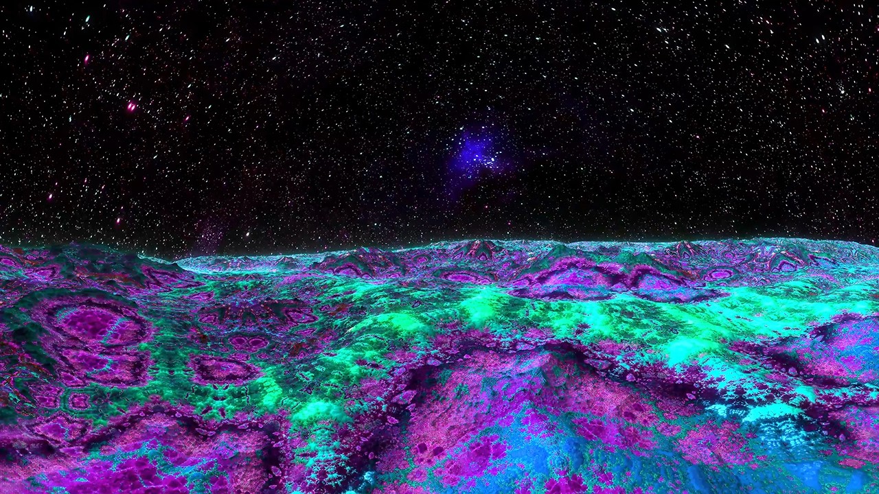 SPACE EXPLORATION: Discover Vibrant Alien Worlds and Unique Geometric ...
