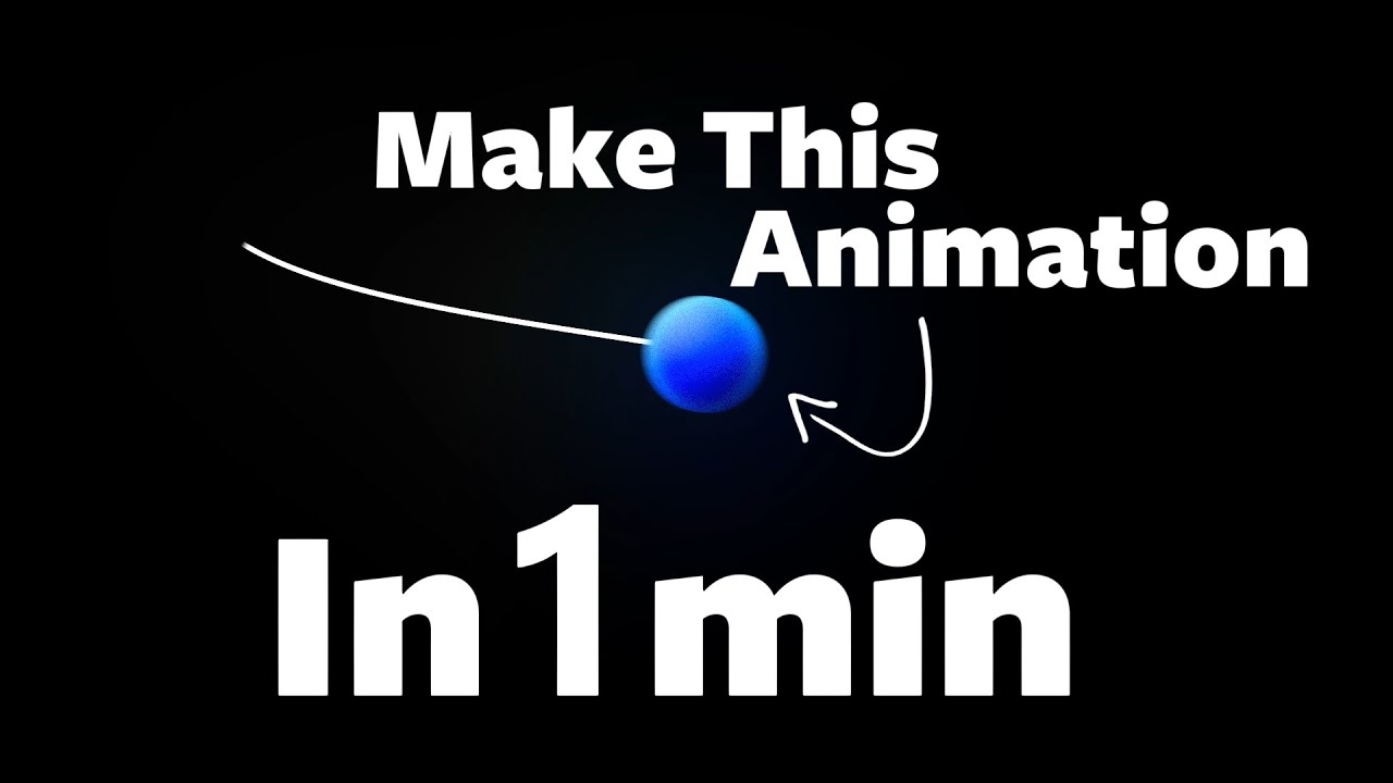 CREATE Amazing Line Animation in 1 MINUTE with After Effects! - YouTube