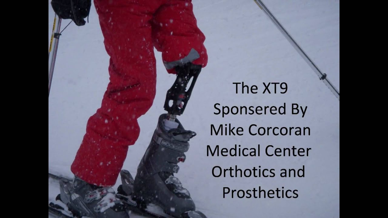 Amputee Skiing XT9 (Wesley Hughes) - YouTube
