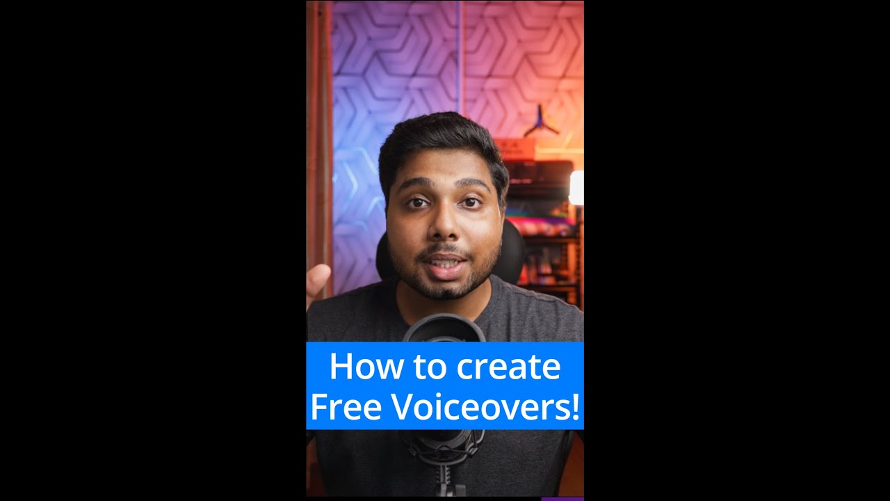 How To Create High Quality Voiceovers For your Videos For Free! - YouTube