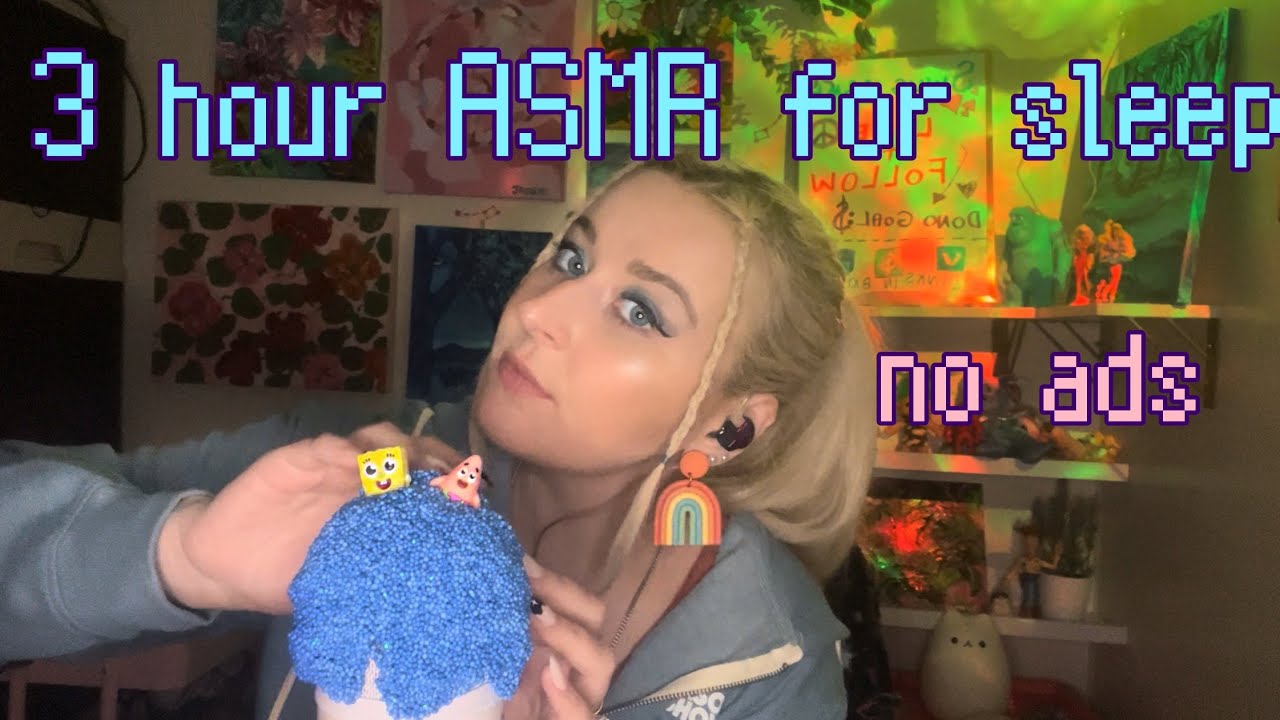 3 Hours of ASMR Triggers for Sleep, Relaxation, Focus & Stress Relief ...