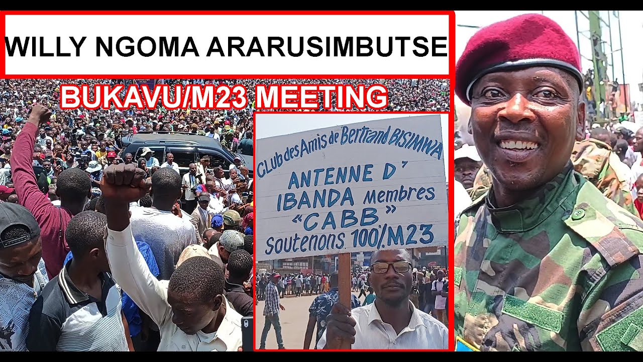 Willy Ngoma ararusimbutse/Imirambo nimyinshi /M23 itewe Grenade/Reba ...