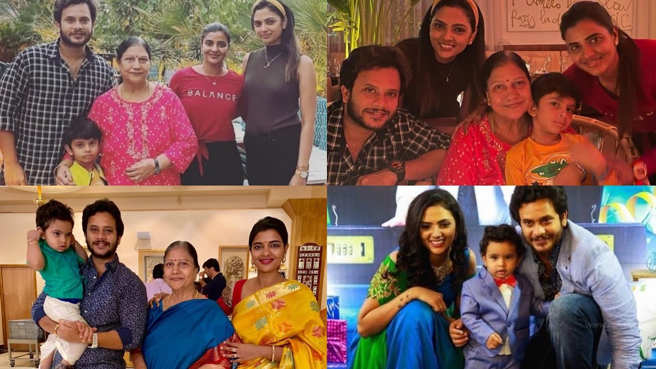 BiggBoss Manikandan with his Sister AishwaryaRajesh,Wife Son ...