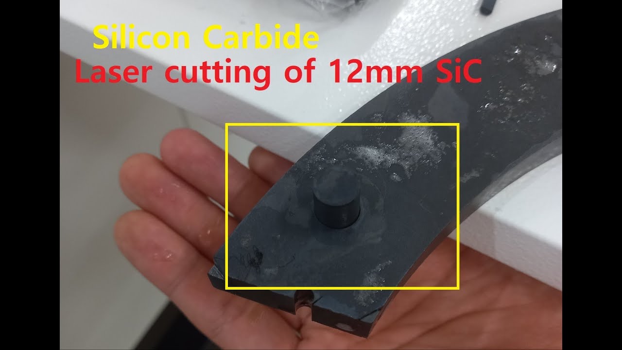 SiC cutting #waterjet #Laser #WaterjetLaser - YouTube