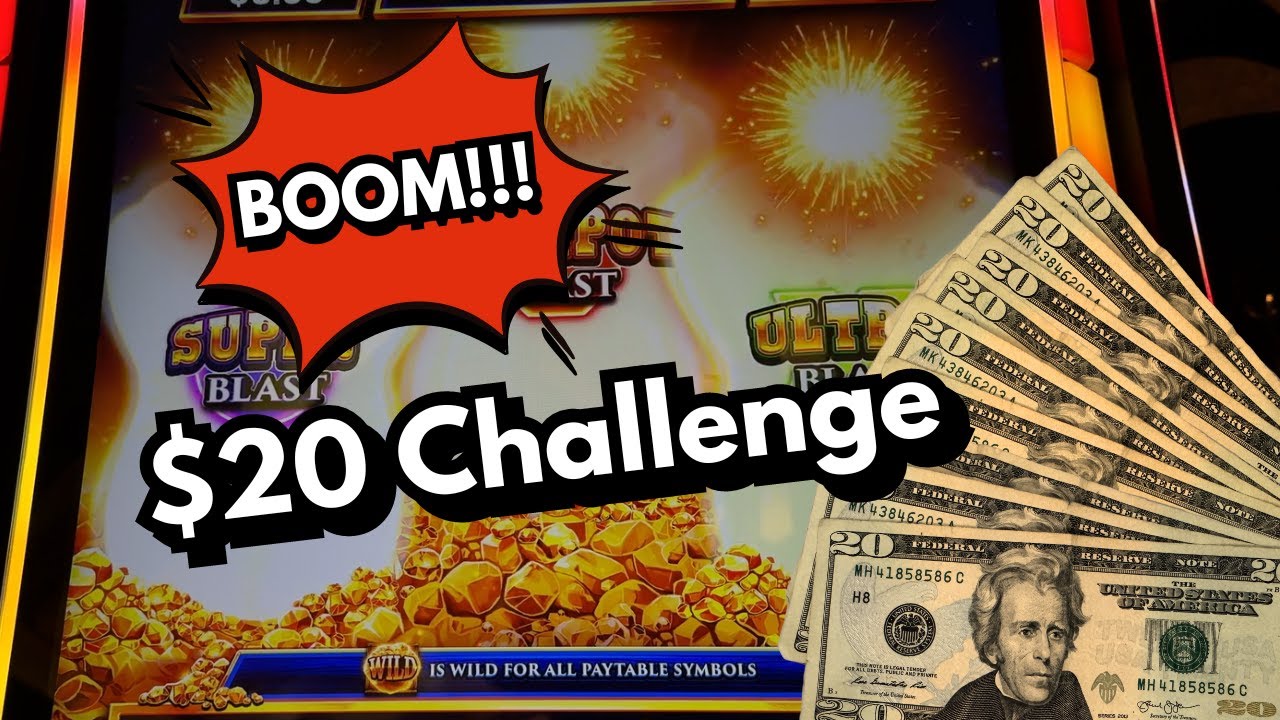 $20 Slot Machine Challenge - UNEXPECTED RESULTS - YouTube