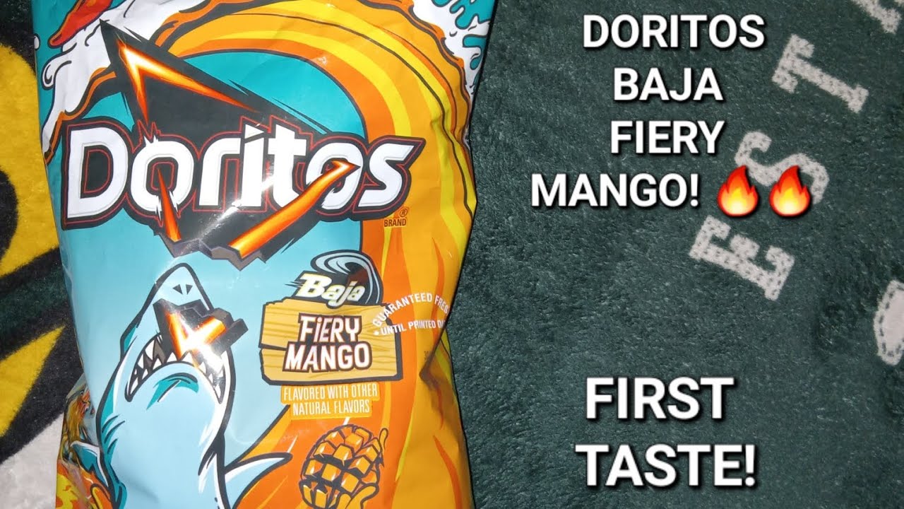 THESE WERE GOOD! - TRYING DORITOS BAJA FIERY MANGO FOR THE FIRST TIME 🔥 ...