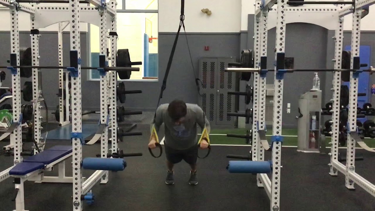 TRX Push Up - YouTube