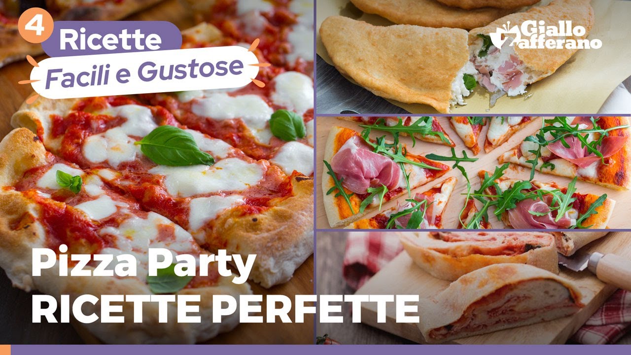 4 MODI per preparare la PIZZA uno più buono dell'altro! - YouTube
