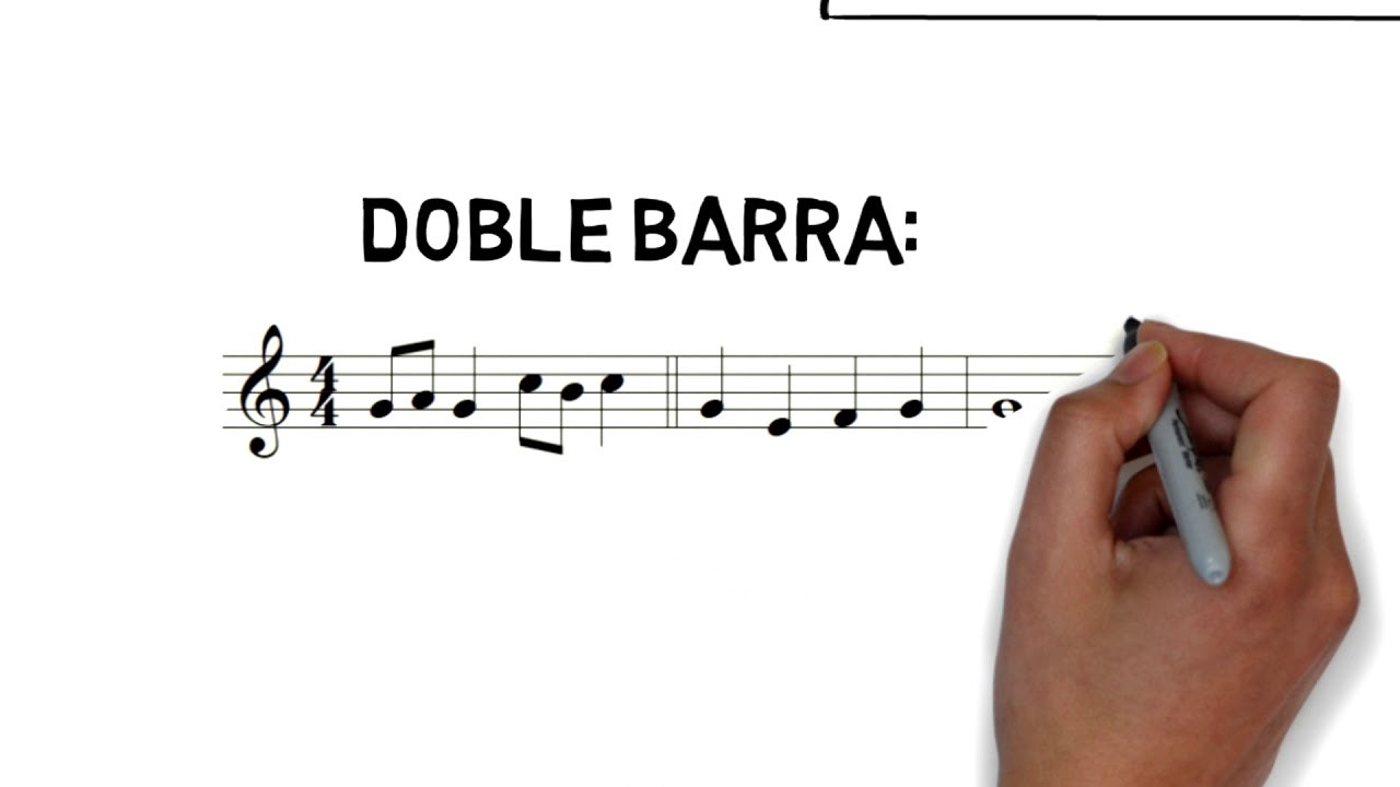 12. LA DOBLE BARRA Y DOBLE BARRA FINAL - YouTube