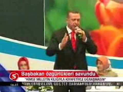 BASBAKAN TURBAN BOLUCULERINE SERT TEPKI