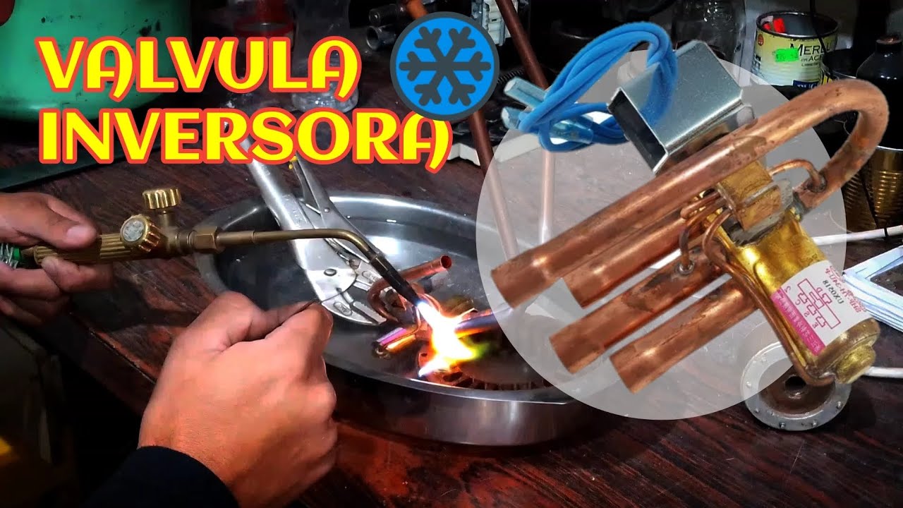 Valvula inversora Split 2024 #refrigeracion - YouTube
