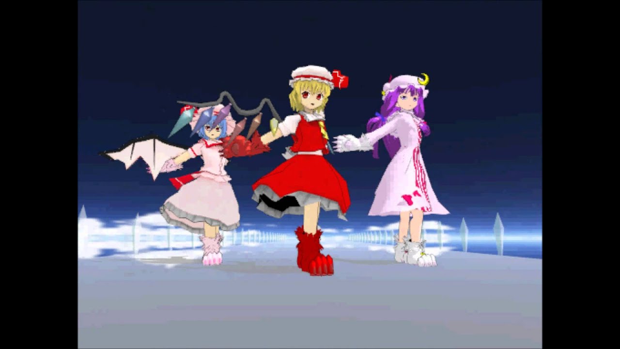 【MMD】Touhou - Nyan Nyan - YouTube
