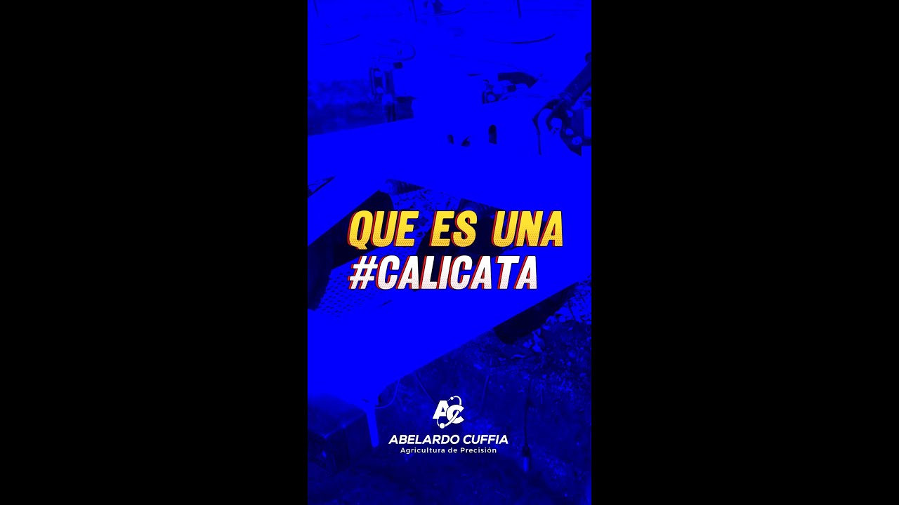 Que es una calicata? #abelardocuffia #agriculturadeprecisión - YouTube