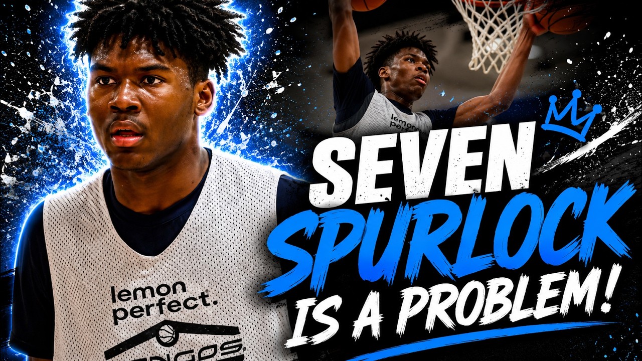 2026 6'5 SG Seven Spurlock was a Problem in Transtion during the PANGOS ...