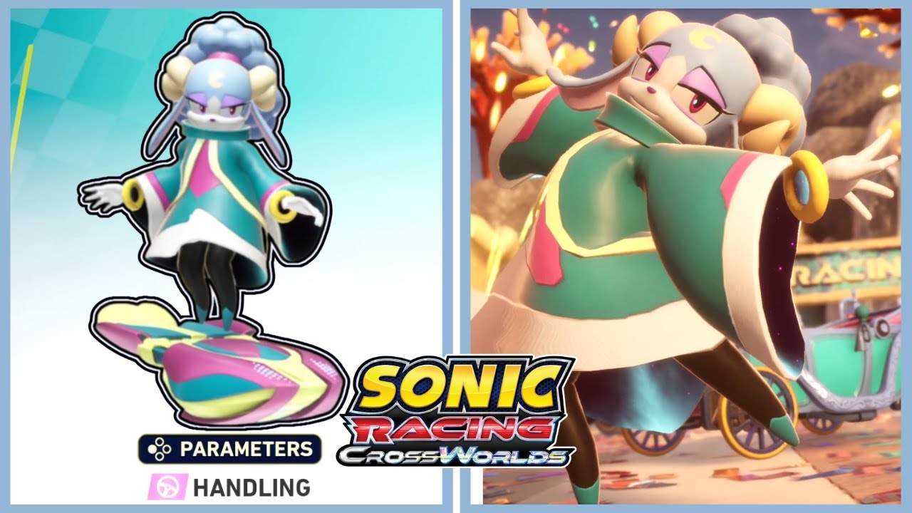 💤 Ariem, the DREAMWEAVER! - Sonic Racing: CrossWorlds (4k) - YouTube