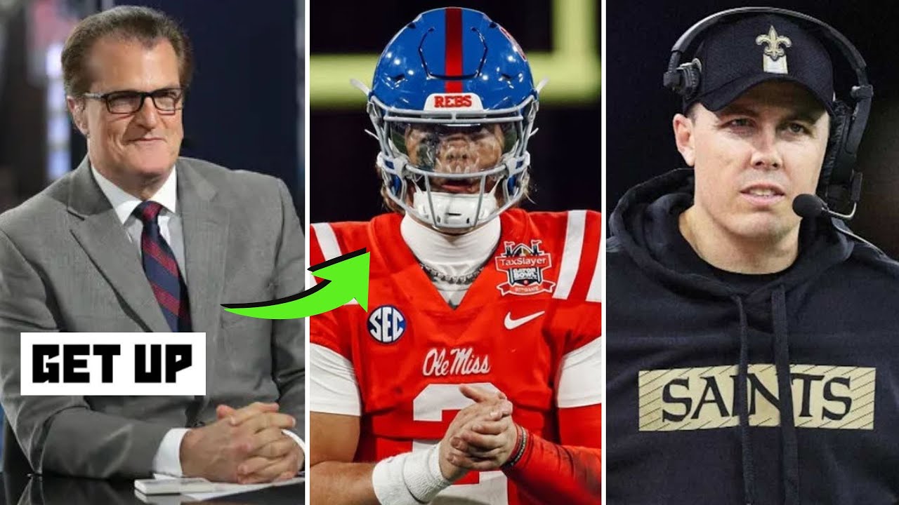 GET UP | Mel Kiper Jr.: Jaxson Dart & Moore can be the NEXT Payton & Bo ...