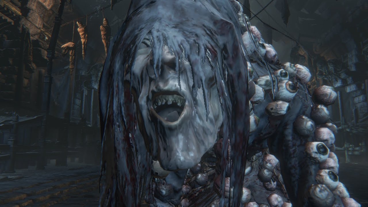Bloodborne Bosses Up Close - The Witch of Hemwick - YouTube