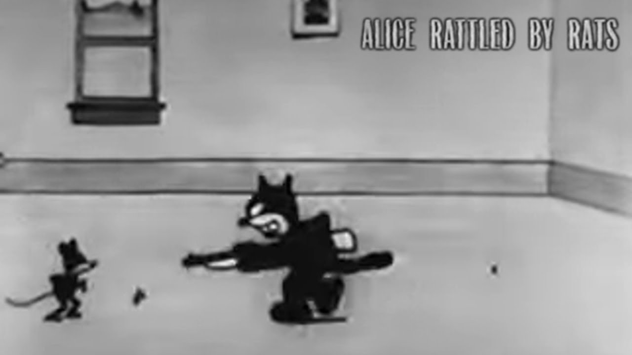 Alice Rattled By Rats 1925 Disney Alice Comedies Cartoon Short Film ...