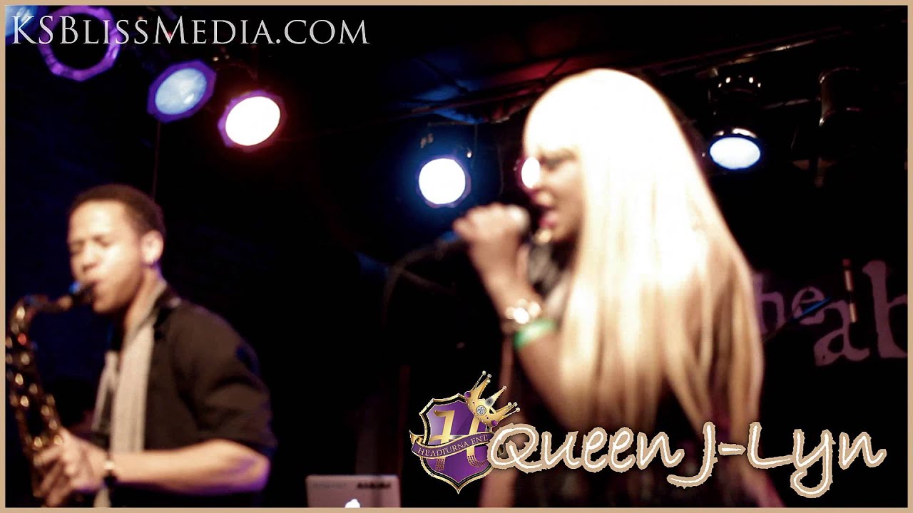 Queen J-Lyn Headlining live @AbbeyPub 1/30/14 w/ Zone12 band shot by ...