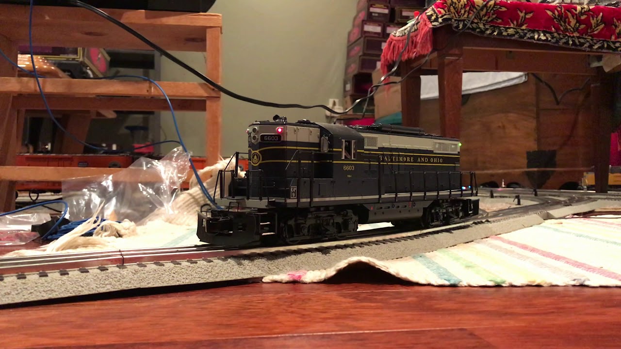 MTH O Scale Premier Baltimore & Ohio EMD GP9 Diesel 567C Prime Mover ...