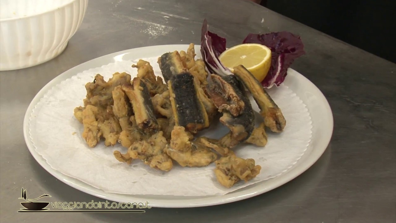 RICETTE TIPICHE PONTIGIANE : RANOCCHI E ANGUILLE FRITTE - YouTube