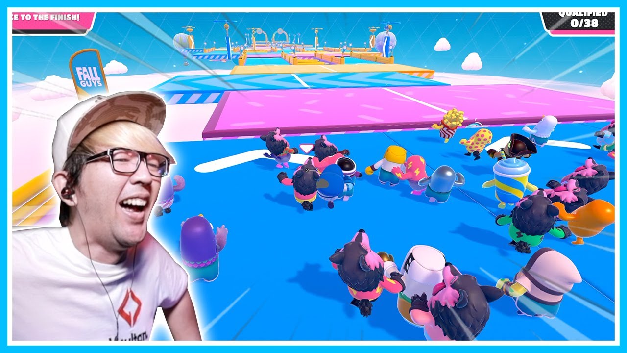 BALAPAN JELLY!! (FALL GUYS) - YouTube