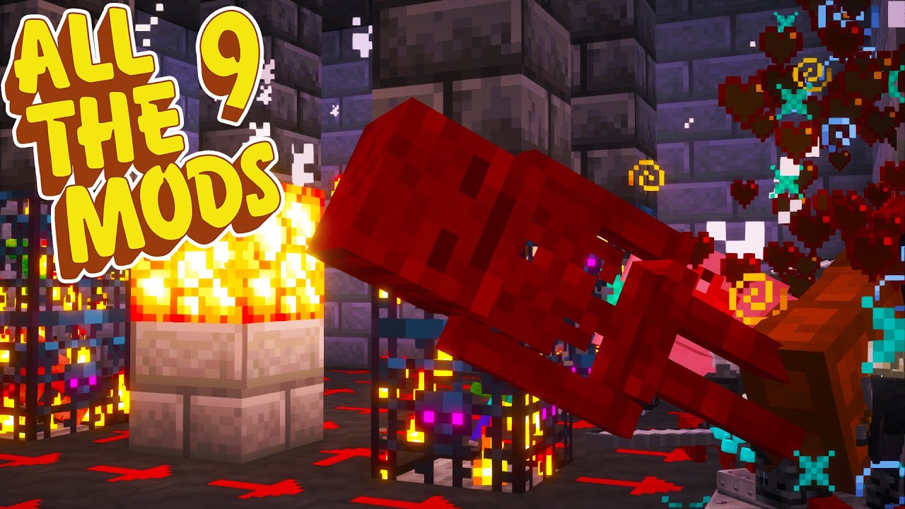 THIS is the BEST Mob Farm in All The Mods 9 - YouTube