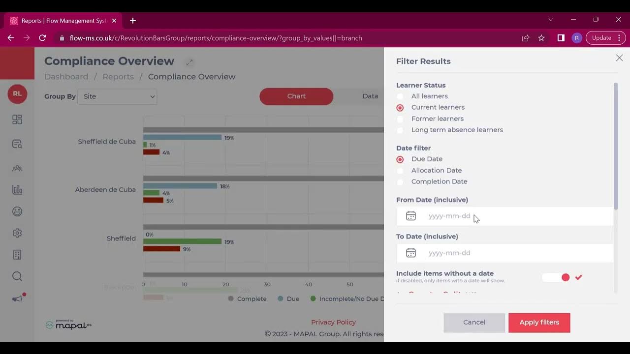 Flow MS - Reporting Area Training Scores - YouTube