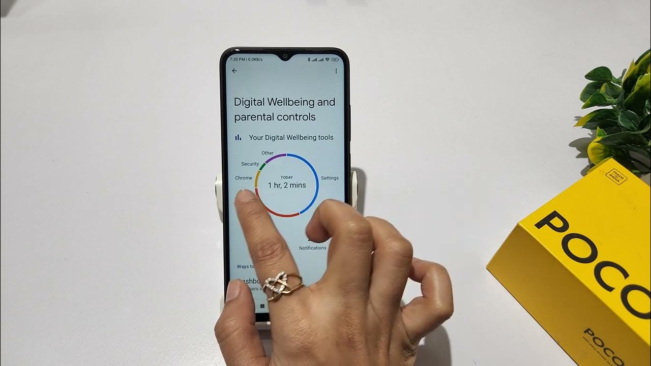 How to show digital wellbeing data in poco c65 | poco c51 me digital wellbeing data kaise dekhe ...