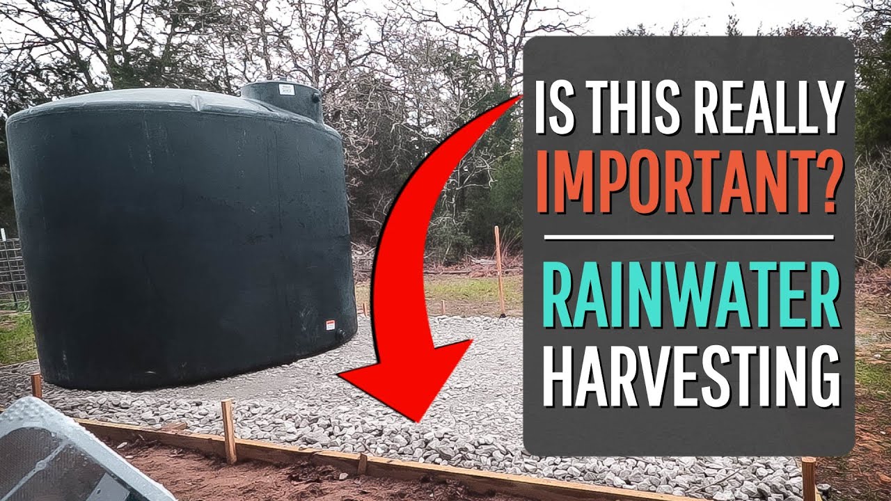 Rainwater Tank Foundation | Is it really IMPORTANT? - YouTube