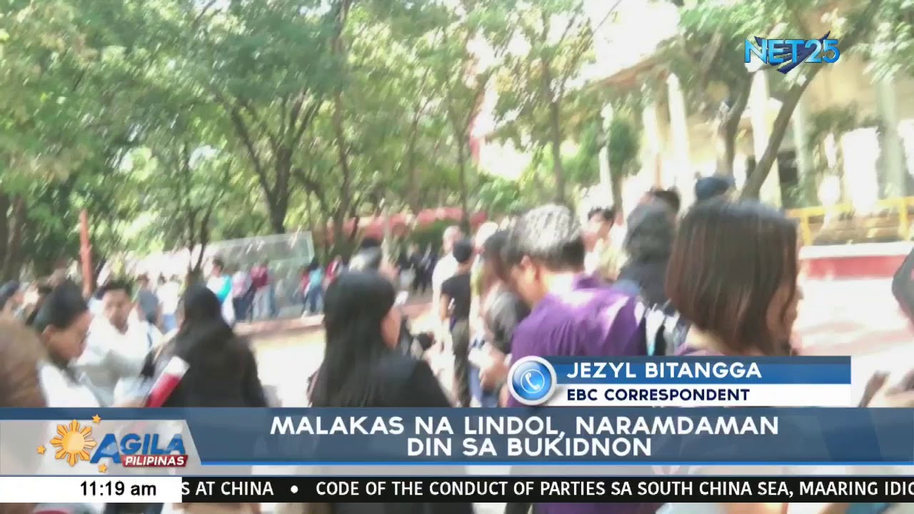 Malakas na lindol, naramdaman din sa Bukidnon - YouTube