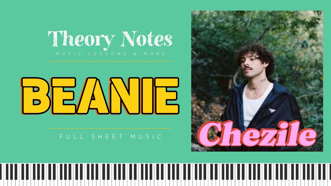 Chezile Beanie Piano Tutorial with Sheet Music and Lyrics #piano - YouTube