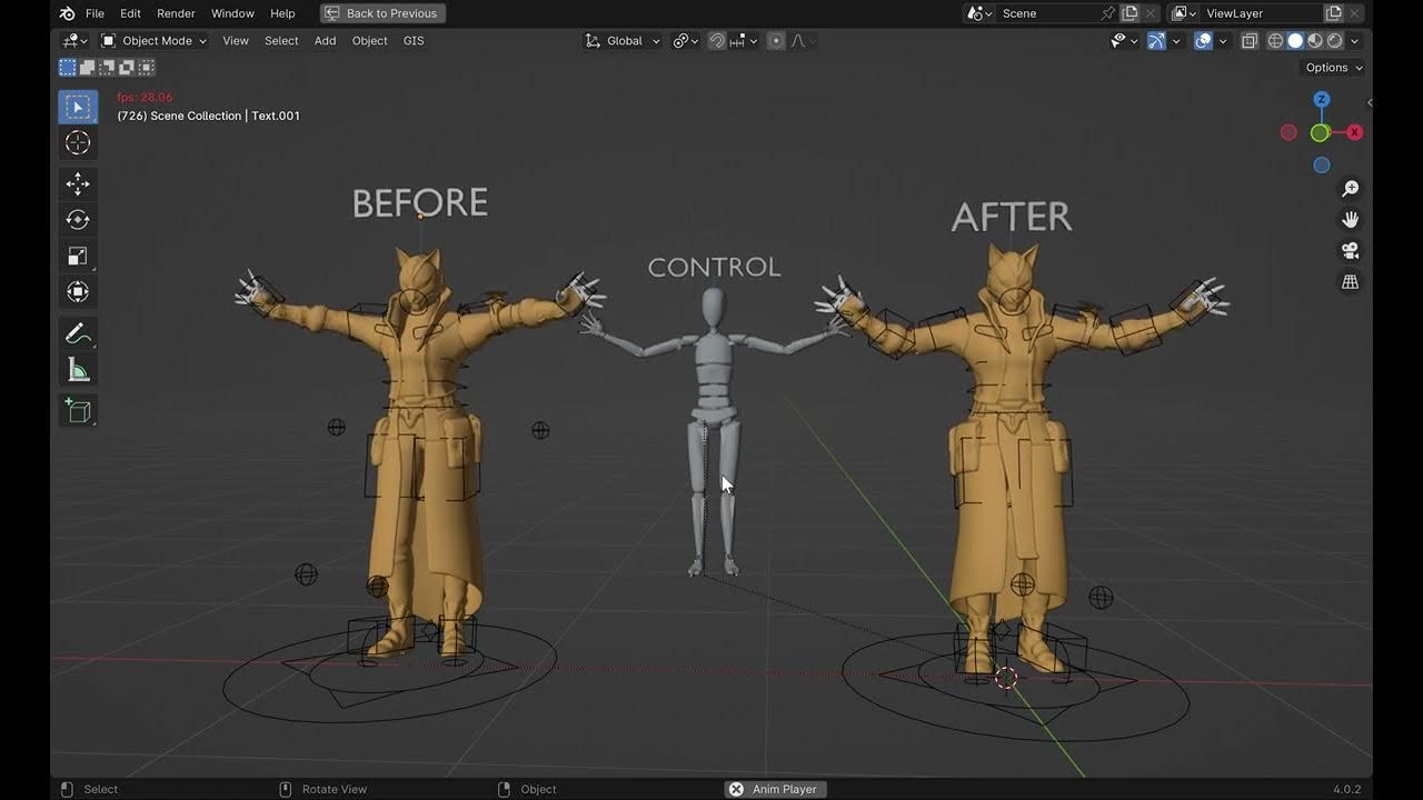 Small Blender Motion Capture Demo - YouTube
