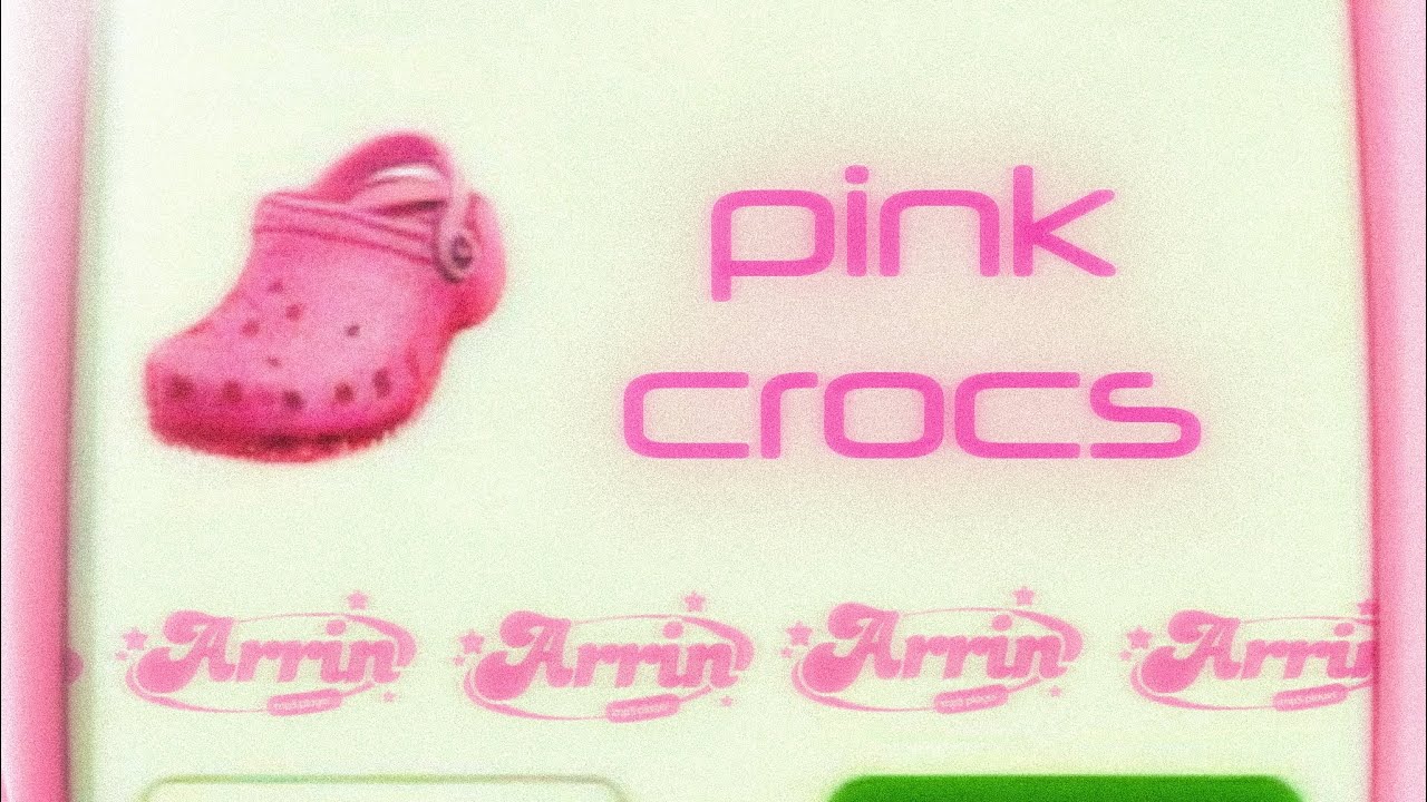 Arin Virgo - pink crocs (Audio) | [prod. plucksunset] - YouTube