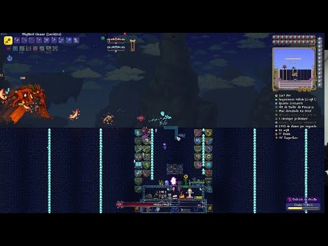 COMEÇANDO TERRARIA CALAMITY DO ZERO PRIMEIRA VEZ JOGANDO DIA 16/PARTE 2 ...